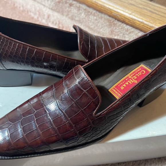 Cole Haan | Shoes | Cole Hahn Genuine Crocodile Loafers 6b | Poshmark